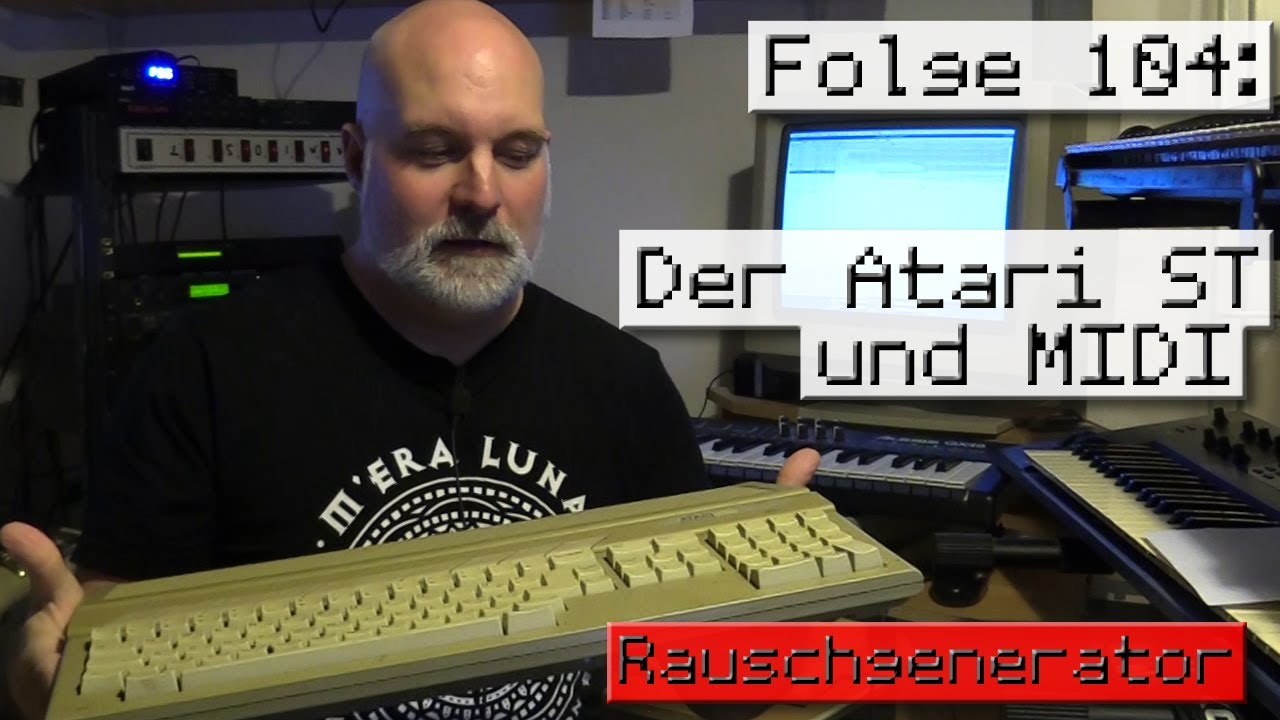 Folge 104: Der Atari ST und MIDI - wie funktioniert(e) ein MIDI-Studio ...