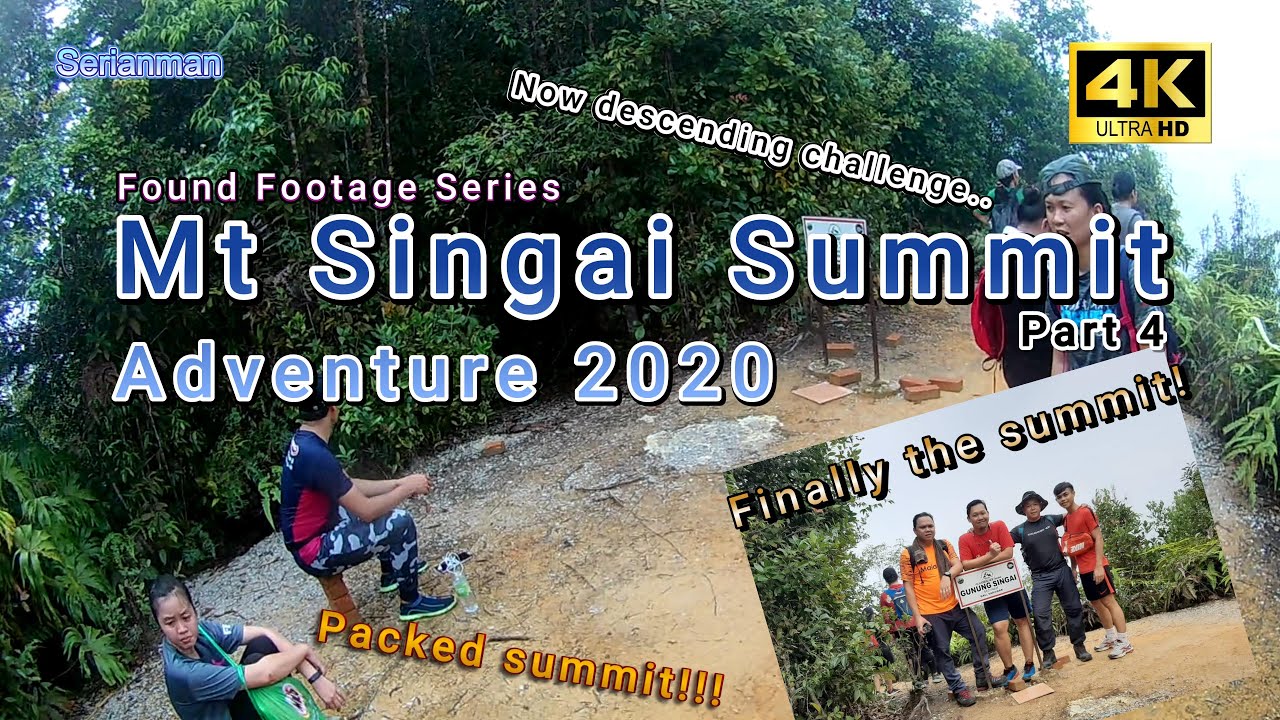 MT SINGAI BAU SUMMIT ADVENTURE 2020 - Finally THE SUMMIT!! Small PEAK ...
