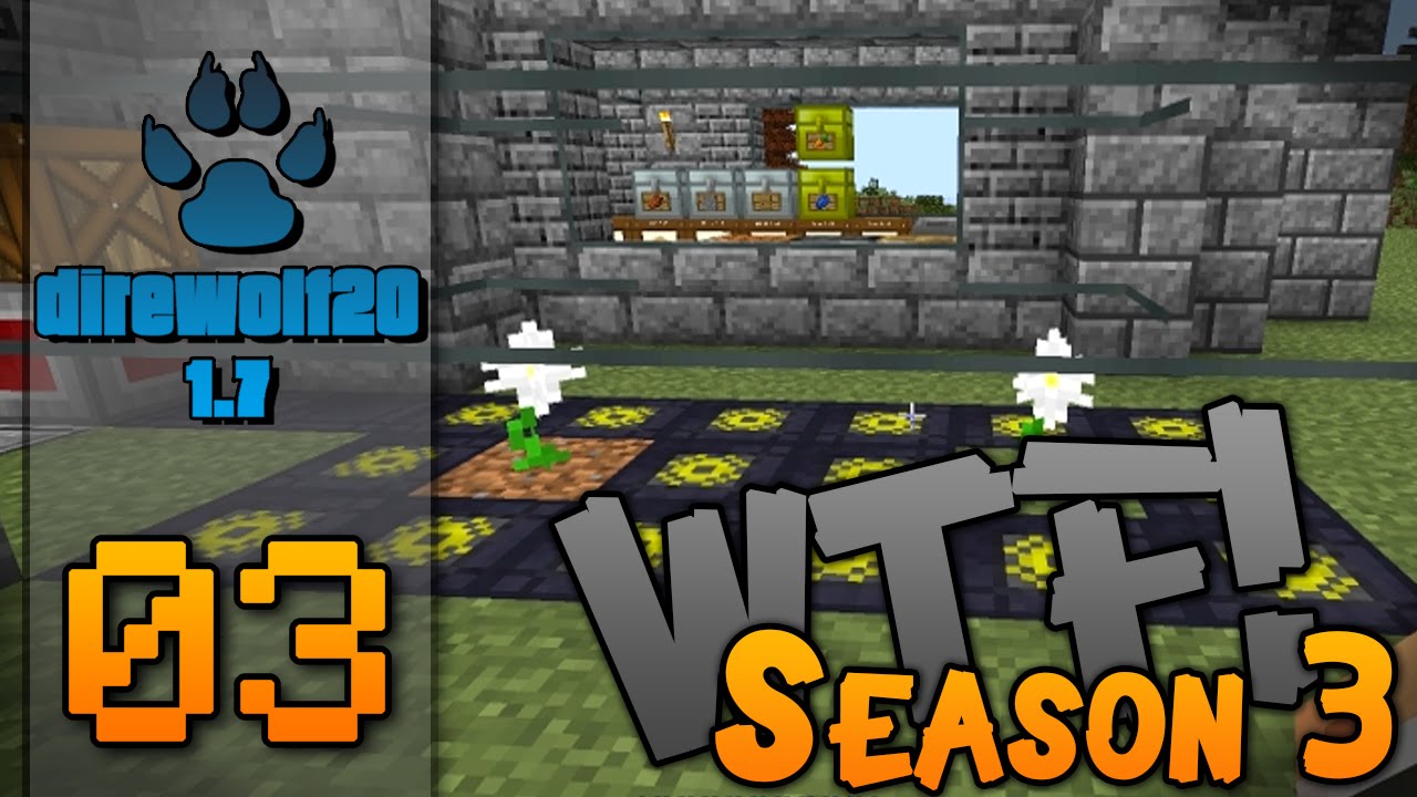Minecraft - Direwolf20 1.7.10 - FTB -60FPS - "Botania Automation ...