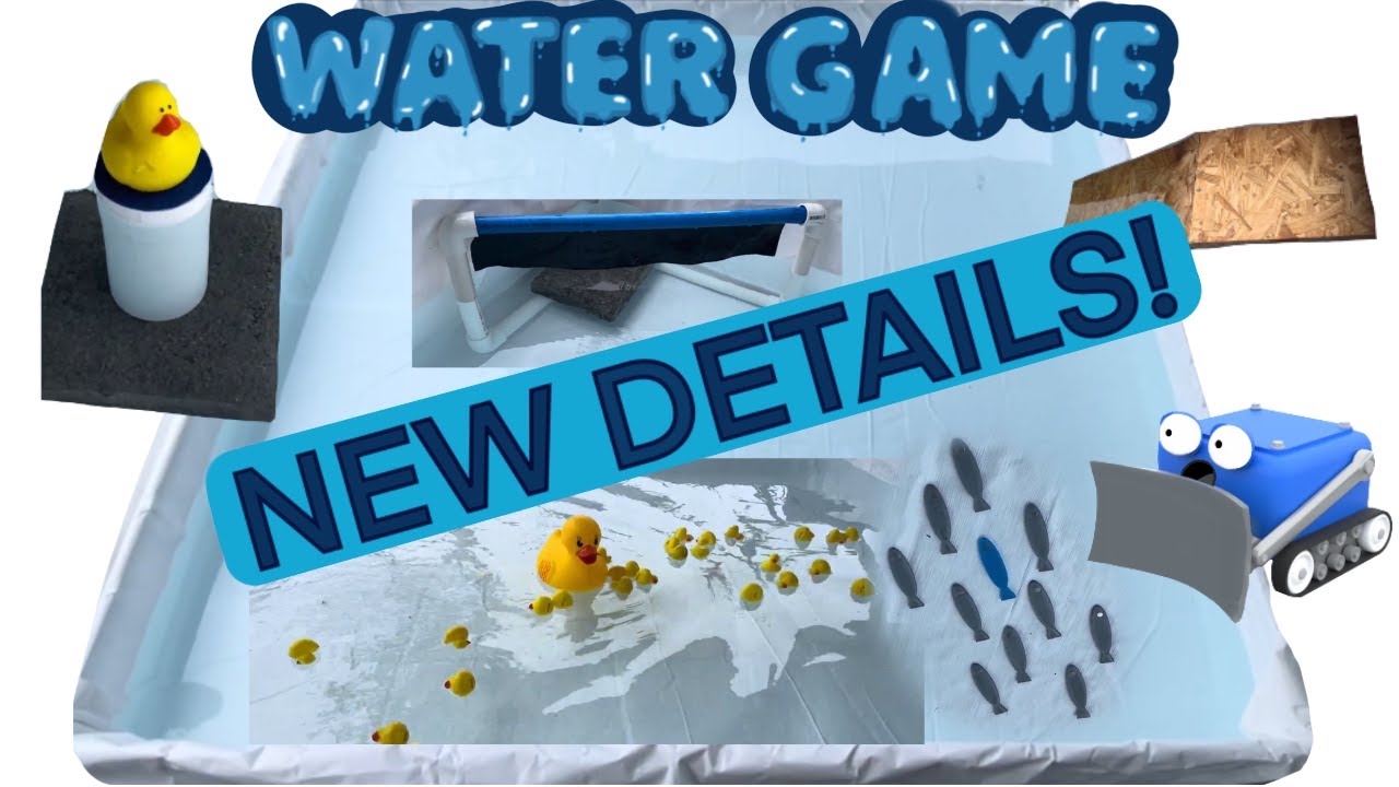 New WATER GAME details! (robotics) - YouTube