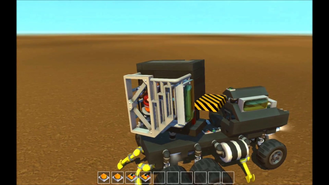 Scrap Mechanic: 2-Person Mobile Missile Launcher version X3 - YouTube