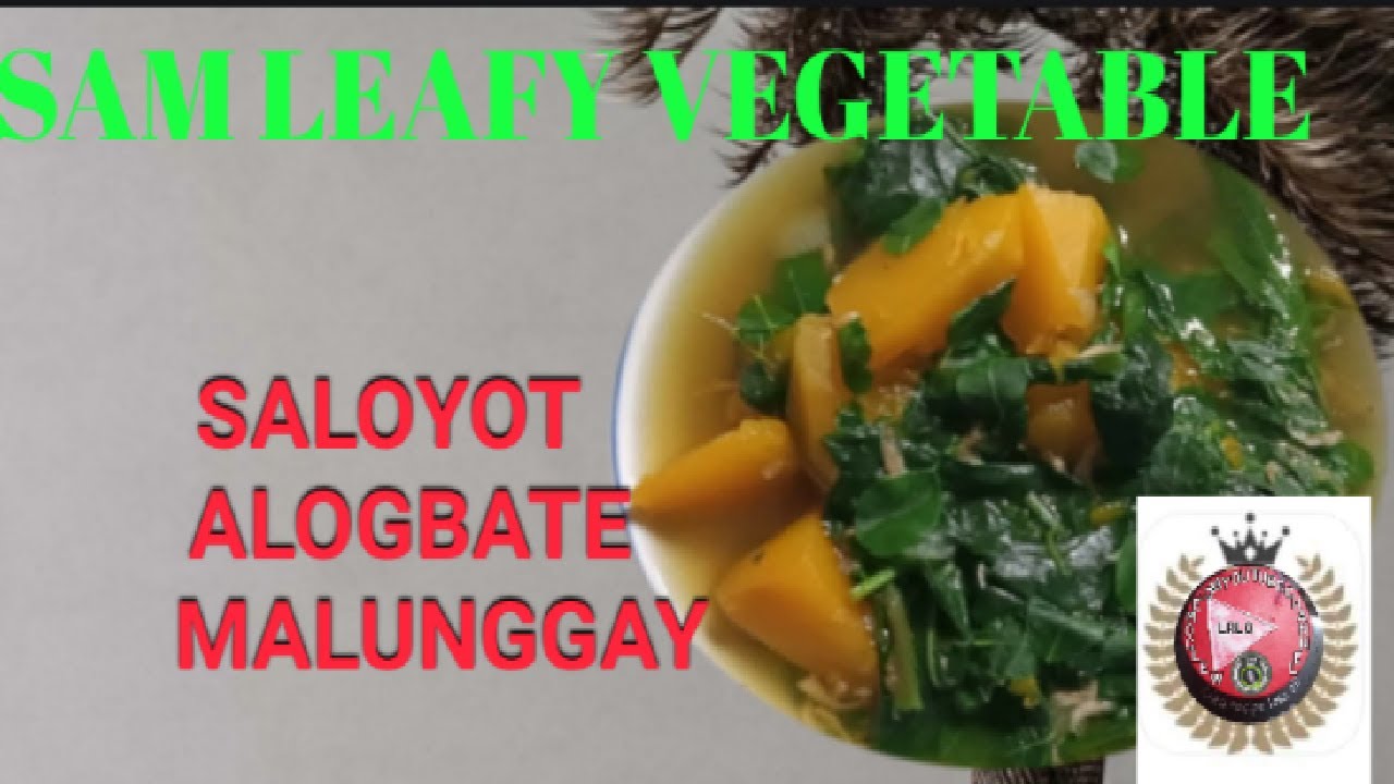 GREEN LEAFY VEGETABLE (SAM)No Oil ) - YouTube