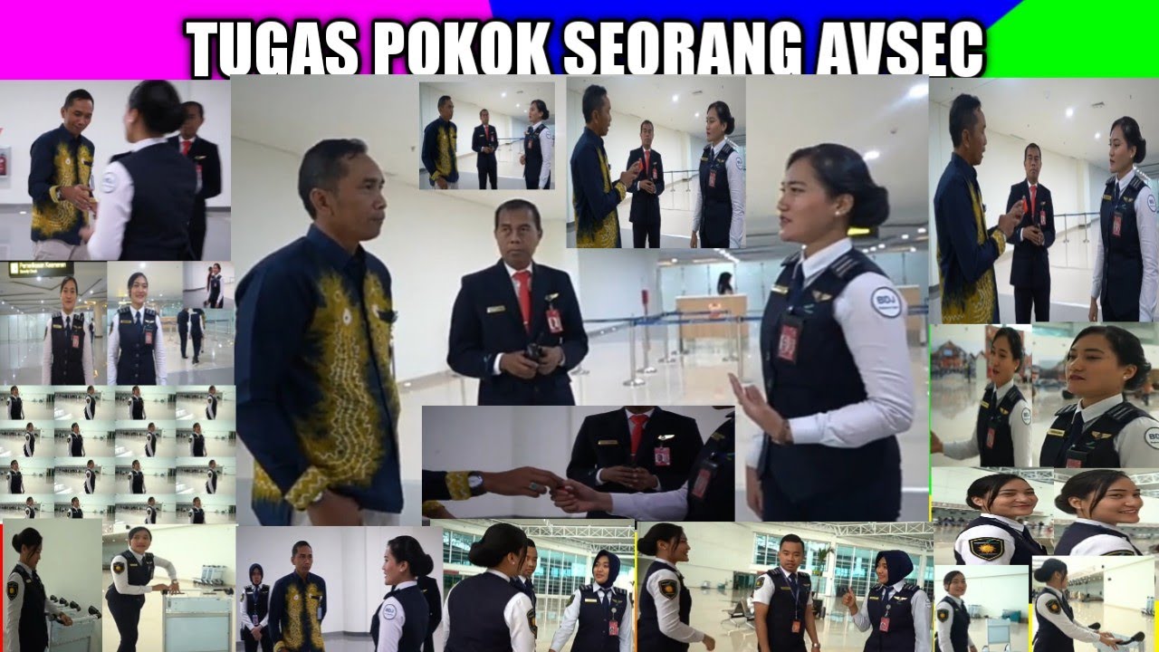 Begini Tugas Seorang AVSEC CANTIK di Bandara - YouTube