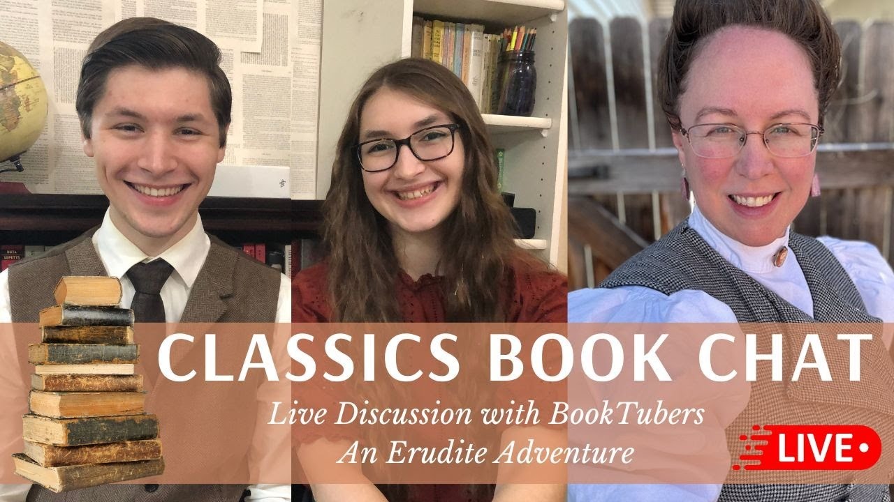 Live Classics Books Discussion with An Erudite Adventure - YouTube