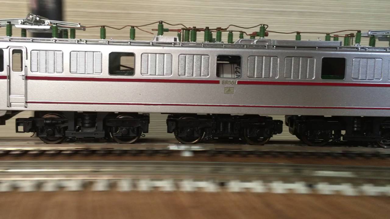 Brasstrains HO JNR EF30 1 MP gear Yumeya 夢屋のEF30 1号機 MPギヤ② - YouTube