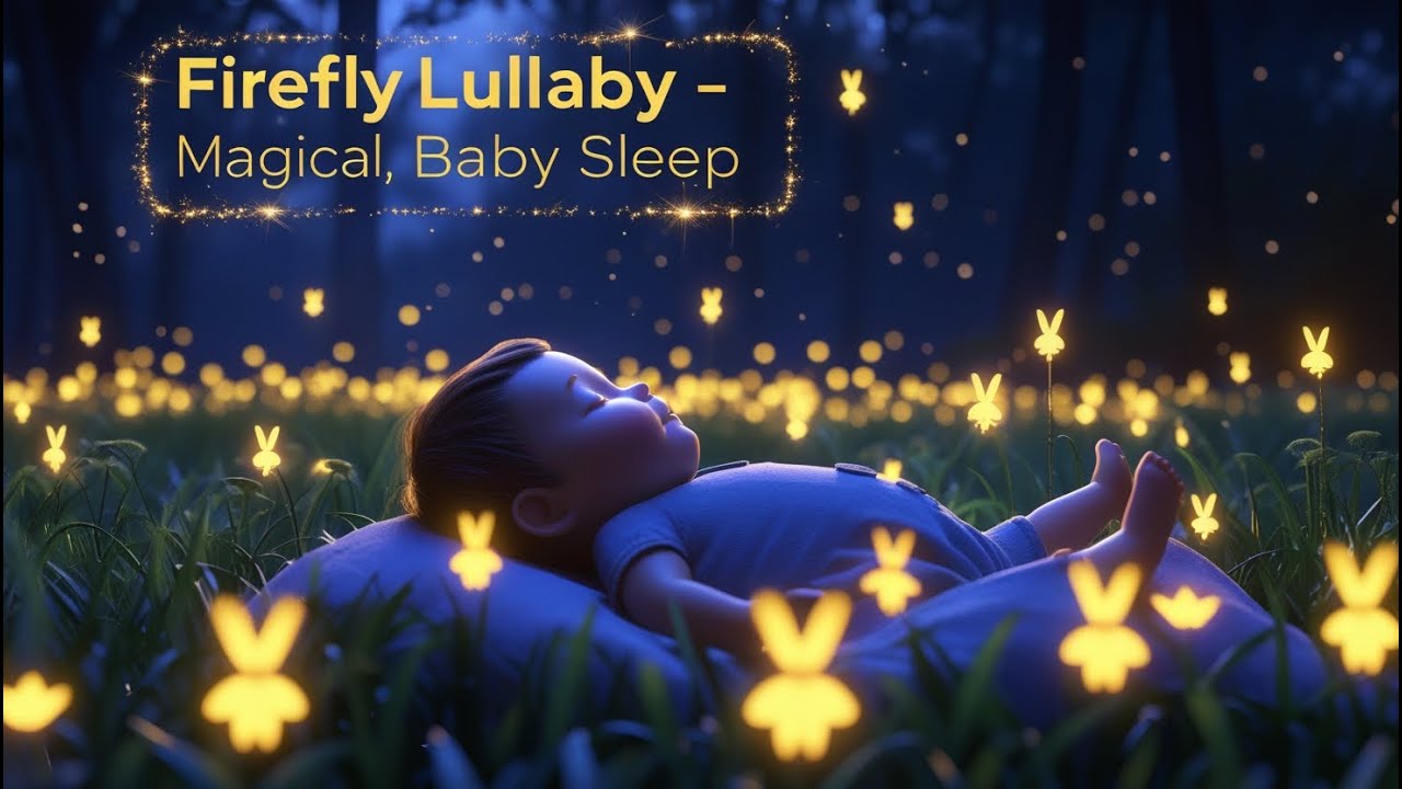 Sparkling Firefly Lullaby: Baby Sleep Song - Gentle Music for Nighttime ...