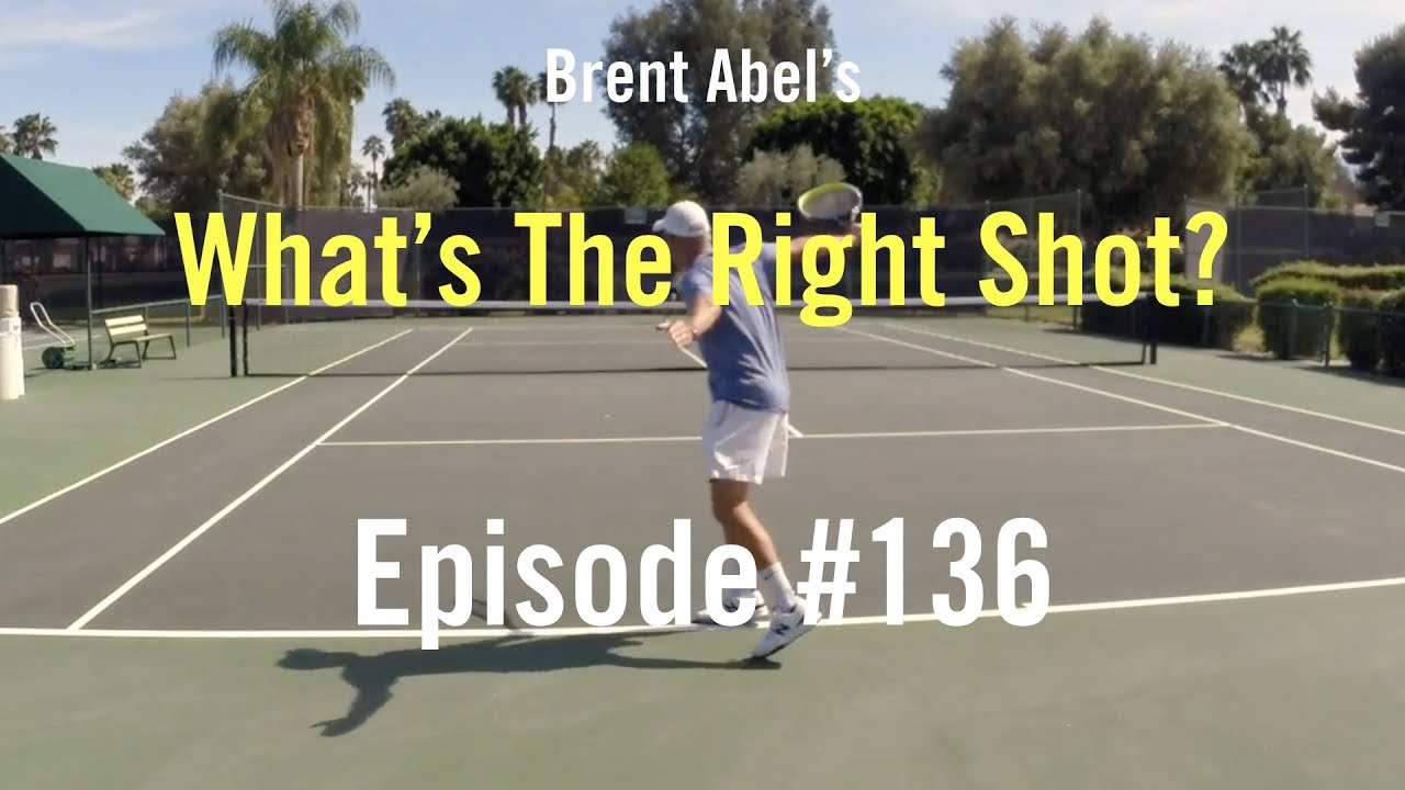Tennis Backhand Slice Technique - "What's The Right Shot?" #136 - YouTube