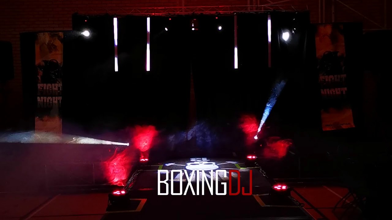 2020 boxing walk out setup - YouTube