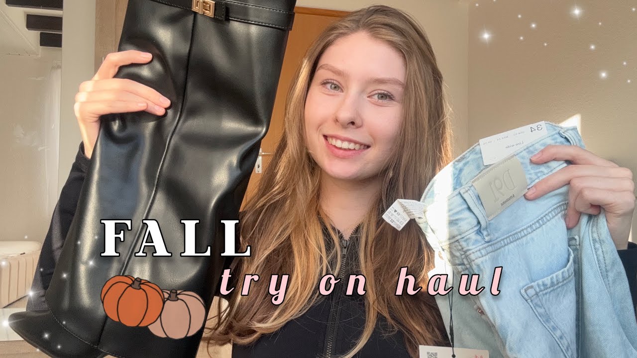 Jesienny try-on haul 🍂| Stradivarius | Bershka | SHEIN - YouTube