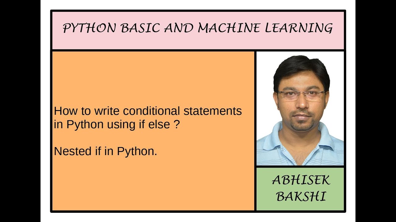Conditional Statement In Python YouTube Conditional Statement In Python YouTube
