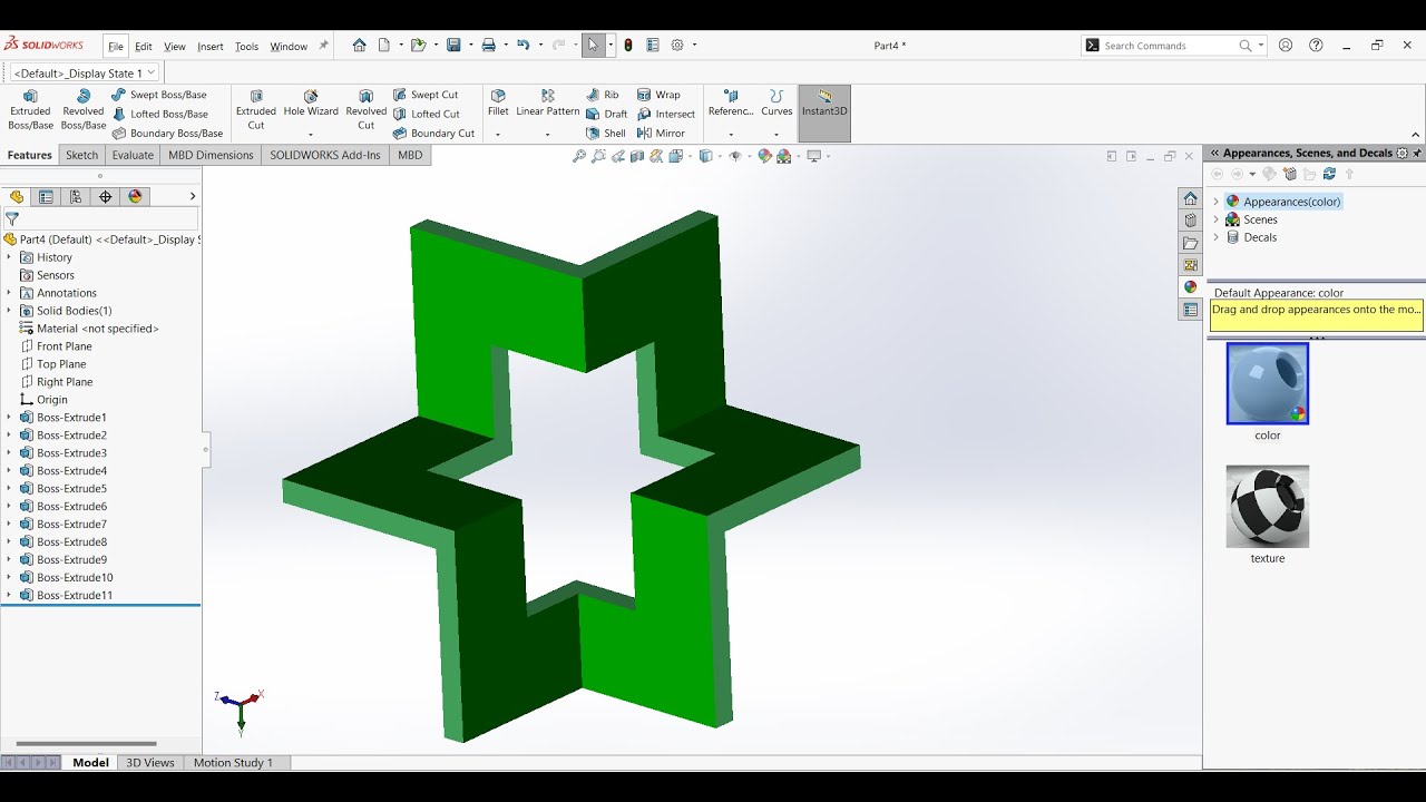 SOLIDWORKS Advance Exercise - 01 - YouTube