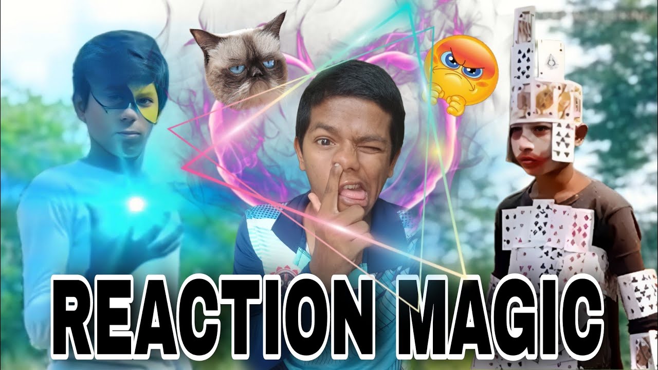 REACTION MAGIC VIDEO 😱😅 #reaction #vfx #magic - YouTube