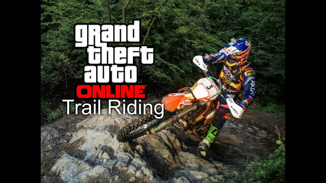 Gta 5 - motocross trail riding. - YouTube