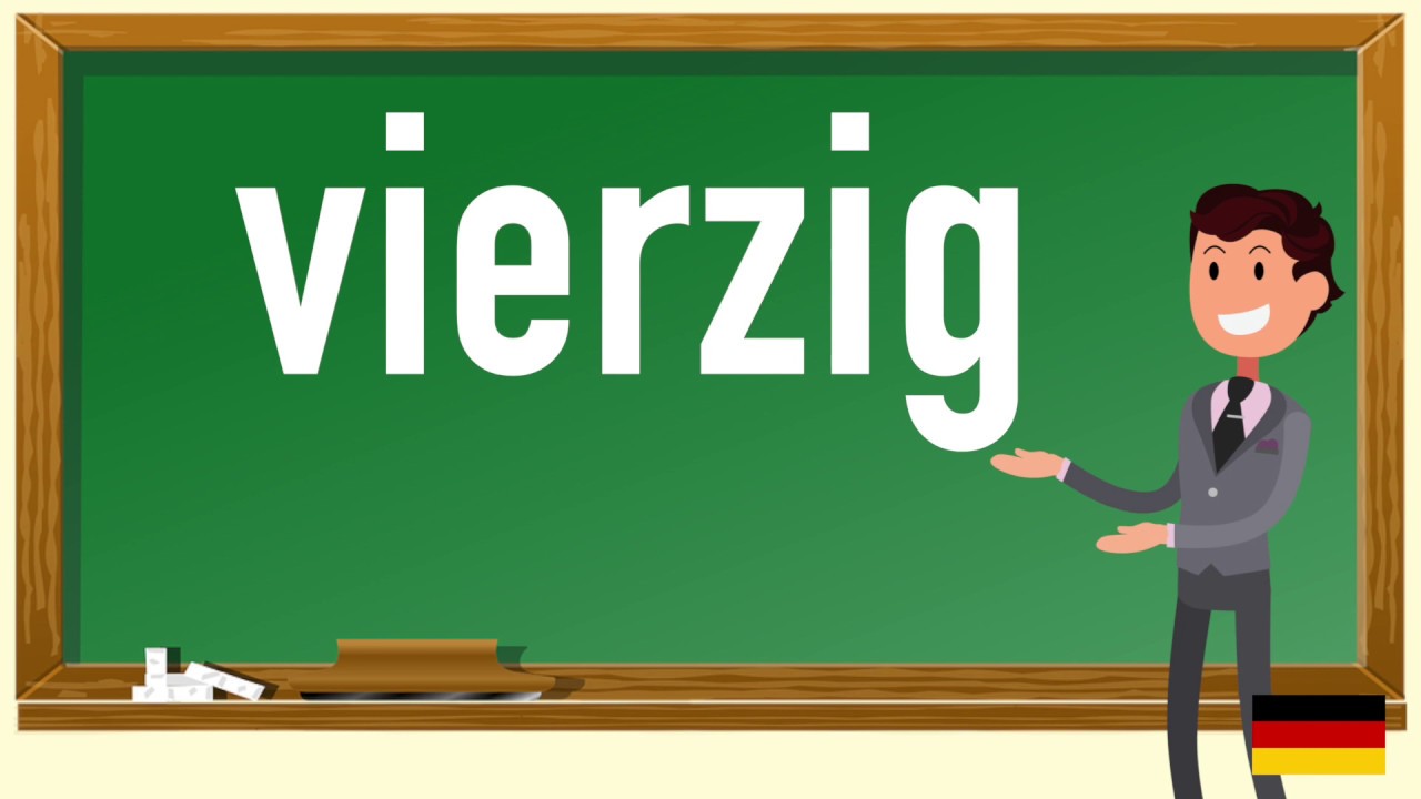 The German Number Everyone Mispronounces: Master ‘Vierzig’ Today - YouTube