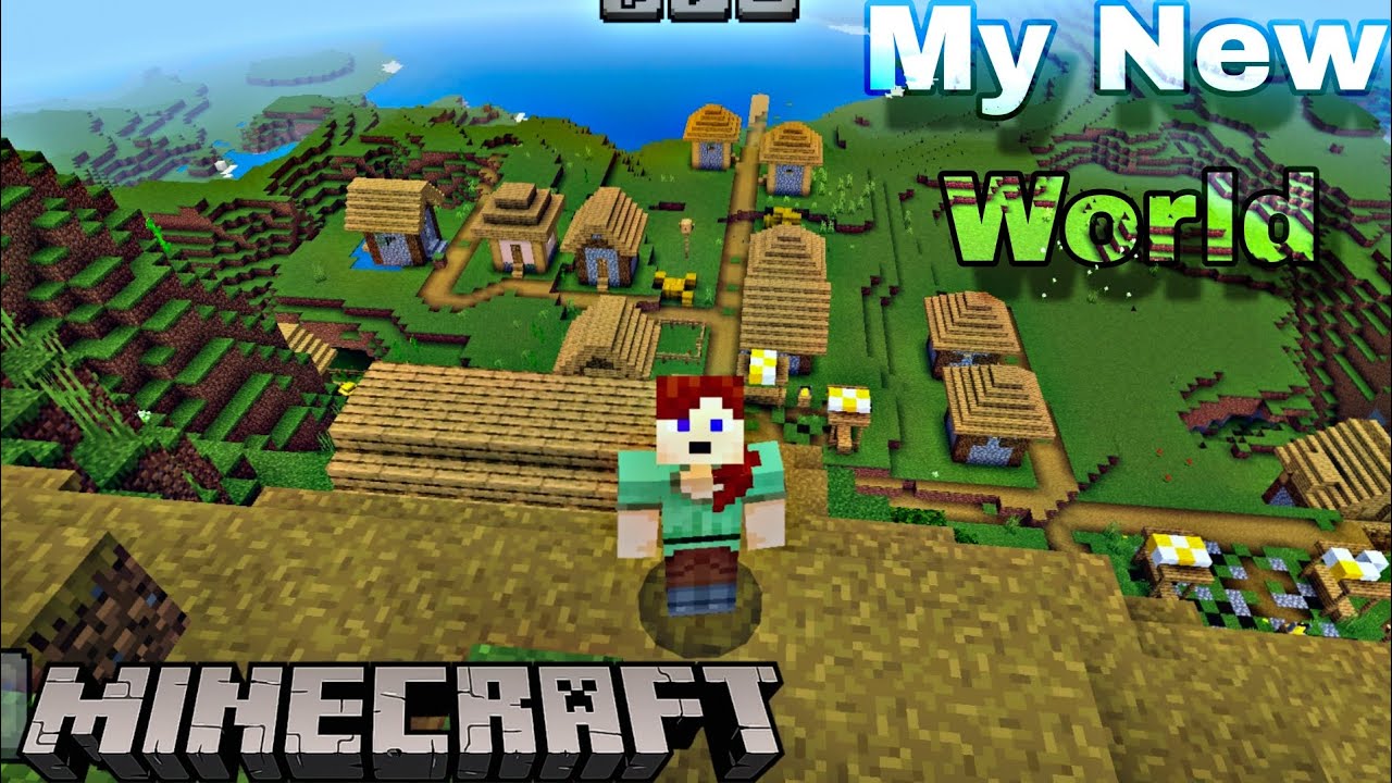 My new world in Minecraft | Create new world in hard survival ...