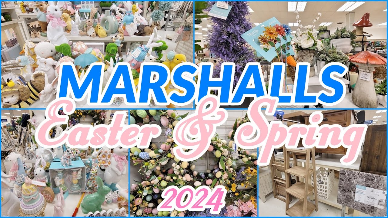 MARSHALLS EASTER AND SPRING HOME DECOR 2024 SHOP WITH ME NEW ARRIVALS ...