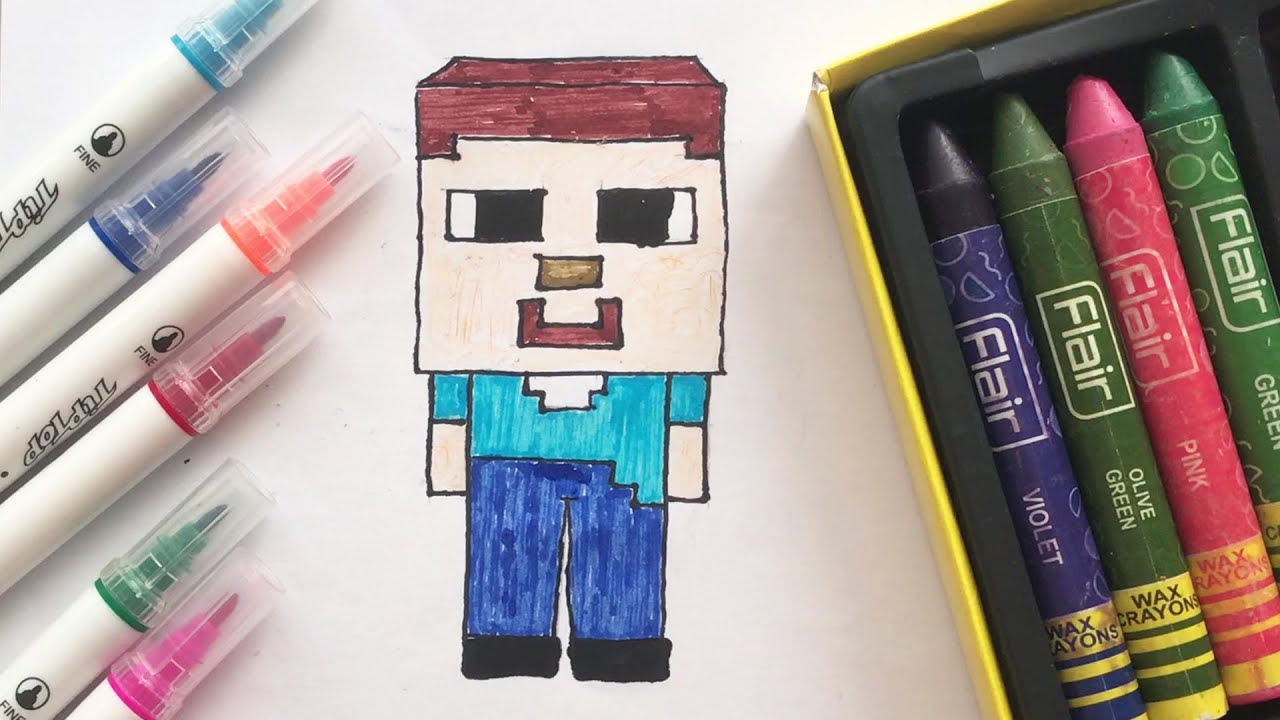 Como DESENHAR o STEVE MUTANTE - Cómo DIBUJAR a STEVE MUTANTE - How to ...
