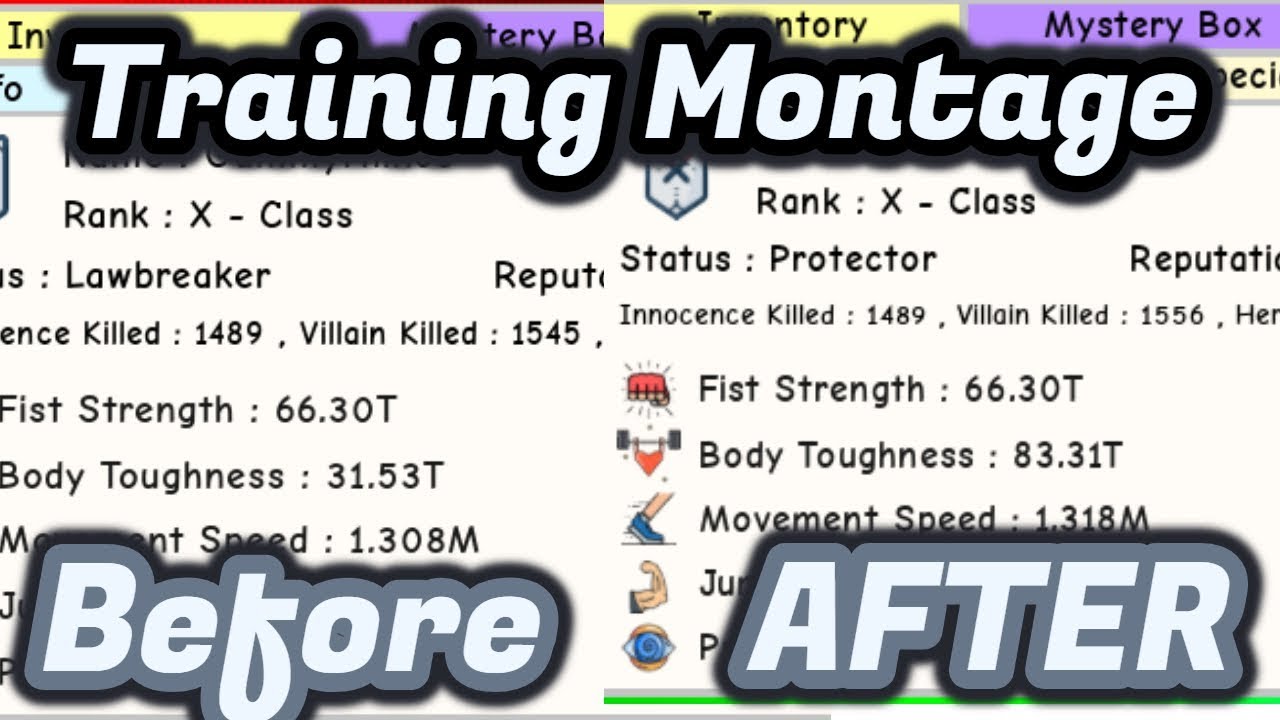 Roblox: TRAINING MONTAGE BODY TOUGHNESS EDITION, Super Power Training ...