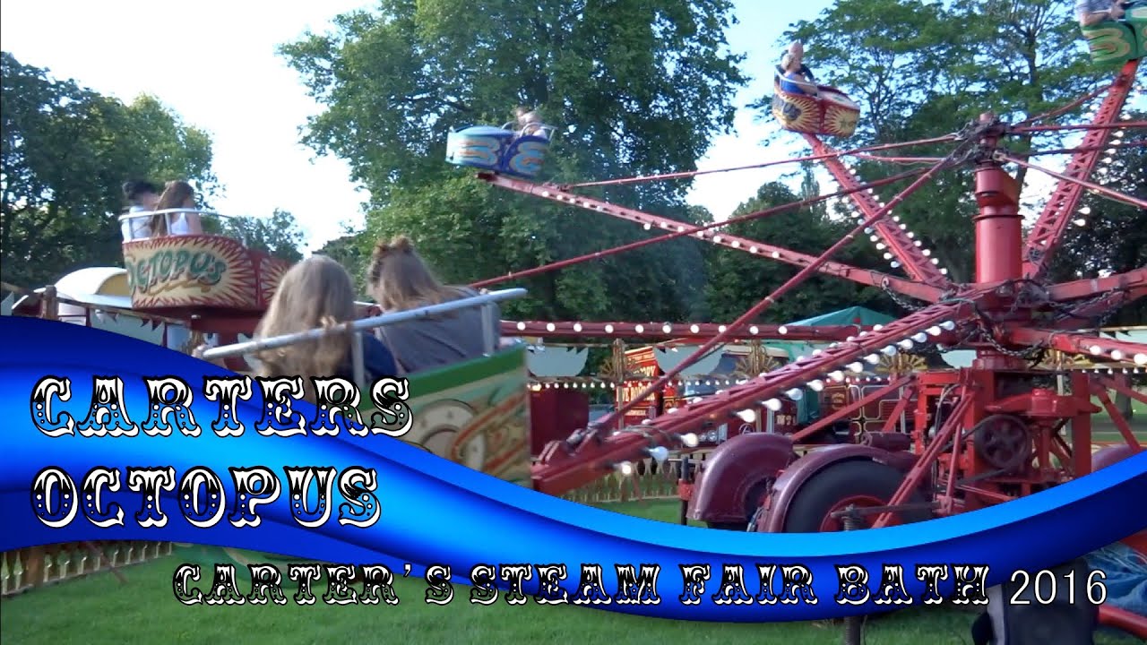 Carters Octopus @ Carters Steam Fair Bath 2016 - YouTube