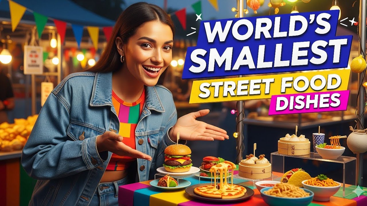 Tiny Street Food: The World's Smallest Bites - YouTube