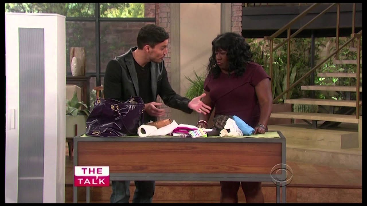 Get Organized in Ten Minutes on The Talk! - YouTube