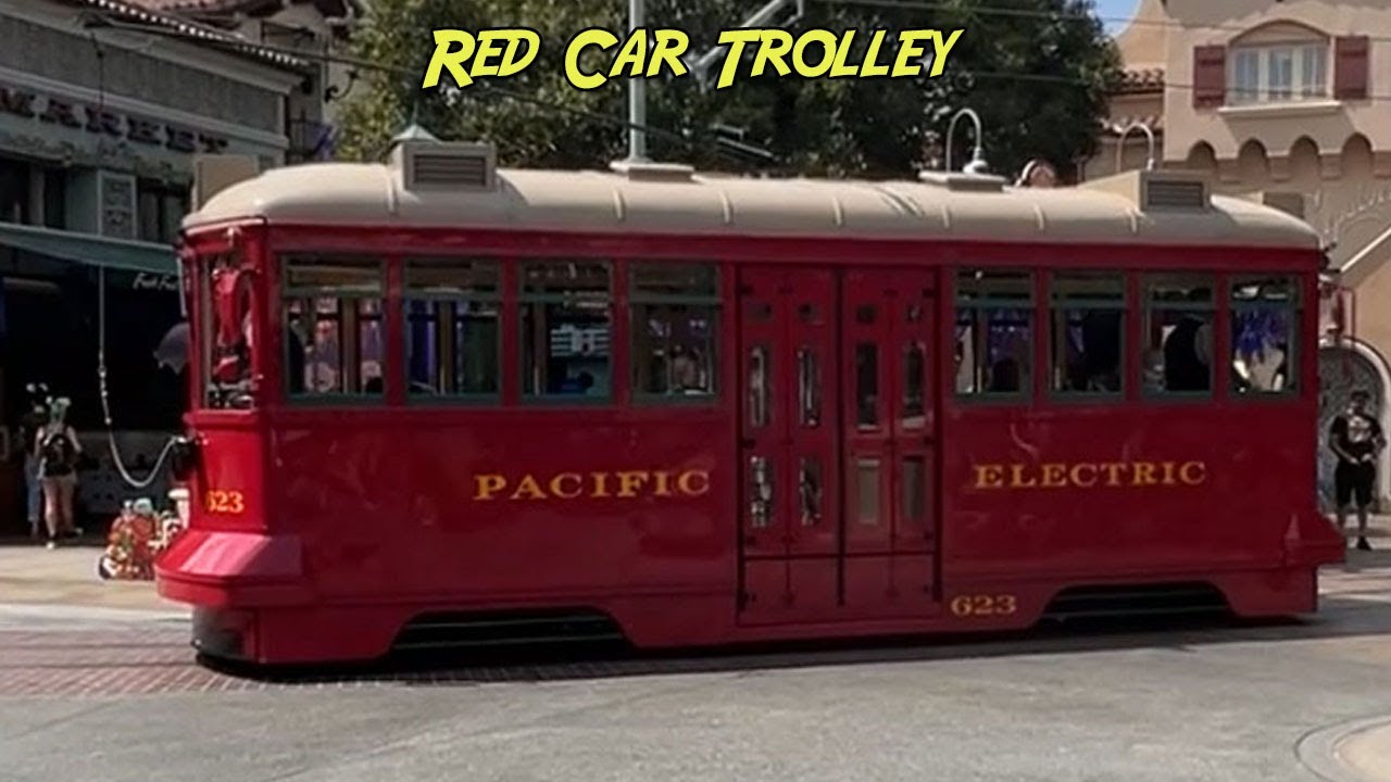 Red Car Trolley - YouTube