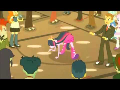 Twilight Sparkle dances like a spaz. Equestria Girls version - YouTube