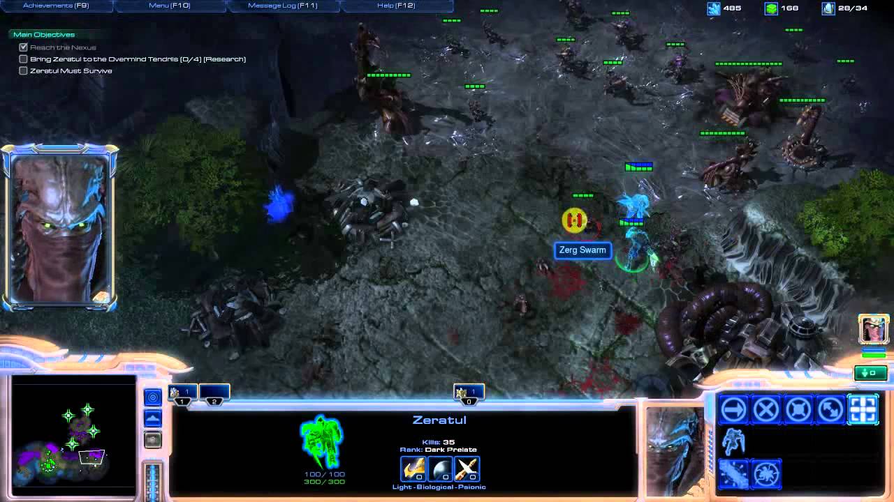 Let's play SC2 030 Echoes of the Future - YouTube