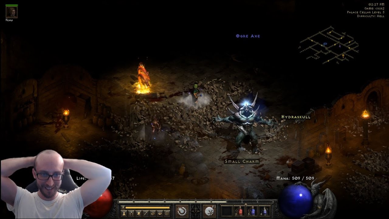 Diablo 2: Resurrected [PC] - Cheesing Diablo Clone with a Sorceress ...
