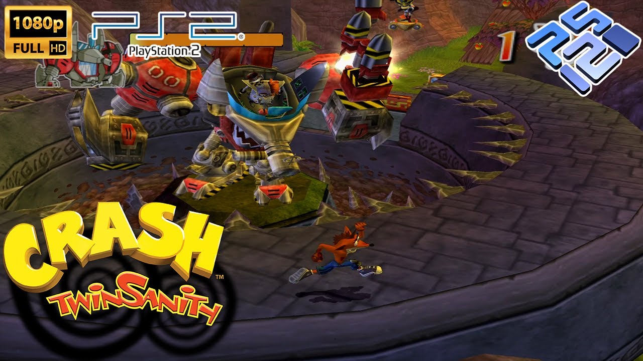 Crash Twinsanity PS2 HD Gameplay (PCSX2) - YouTube