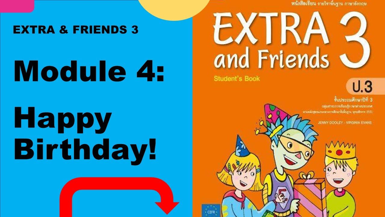 Extra & Friends 3 : Module 4 - Happy Birthday! (Lesson 4 and part 8 ...
