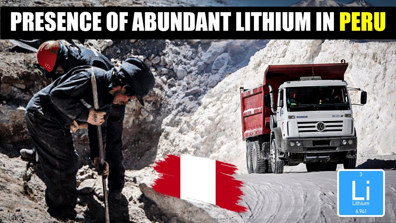 Abundant amount of Lithium found in Peru - YouTube