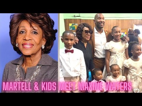 MARTELL HOLT & THE KIDS MET CONGRESSWOMAN MAXINE WATERS! WHAT'S ...