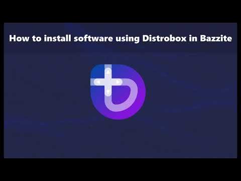 How to install software using Distrobox in Bazzite Linux - YouTube