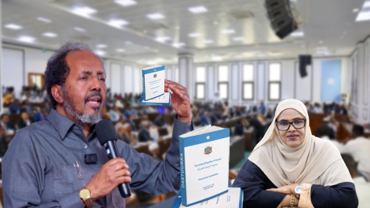 Xildhibaan Caasho Koos iyo dooda Dastuurka - YouTube