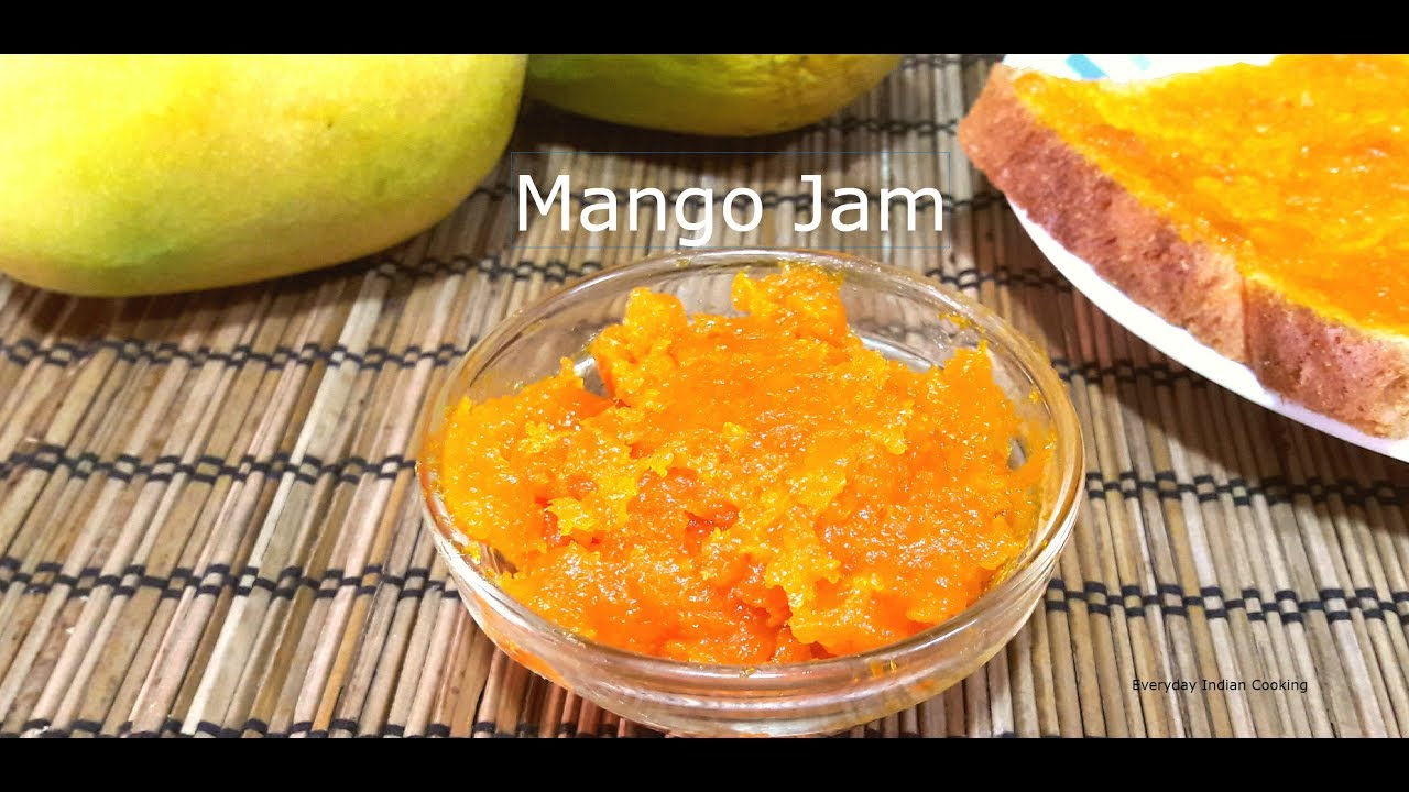 Home made 3 ingredients Mango Jam / Aam ka Jam - YouTube