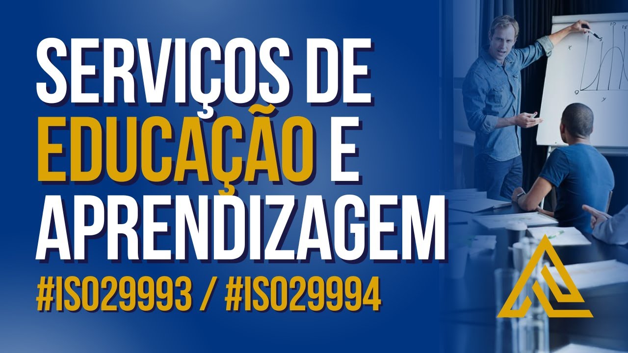 ISO 29993 e ISO 29994 – Serviços de educação e aprendizagem - YouTube