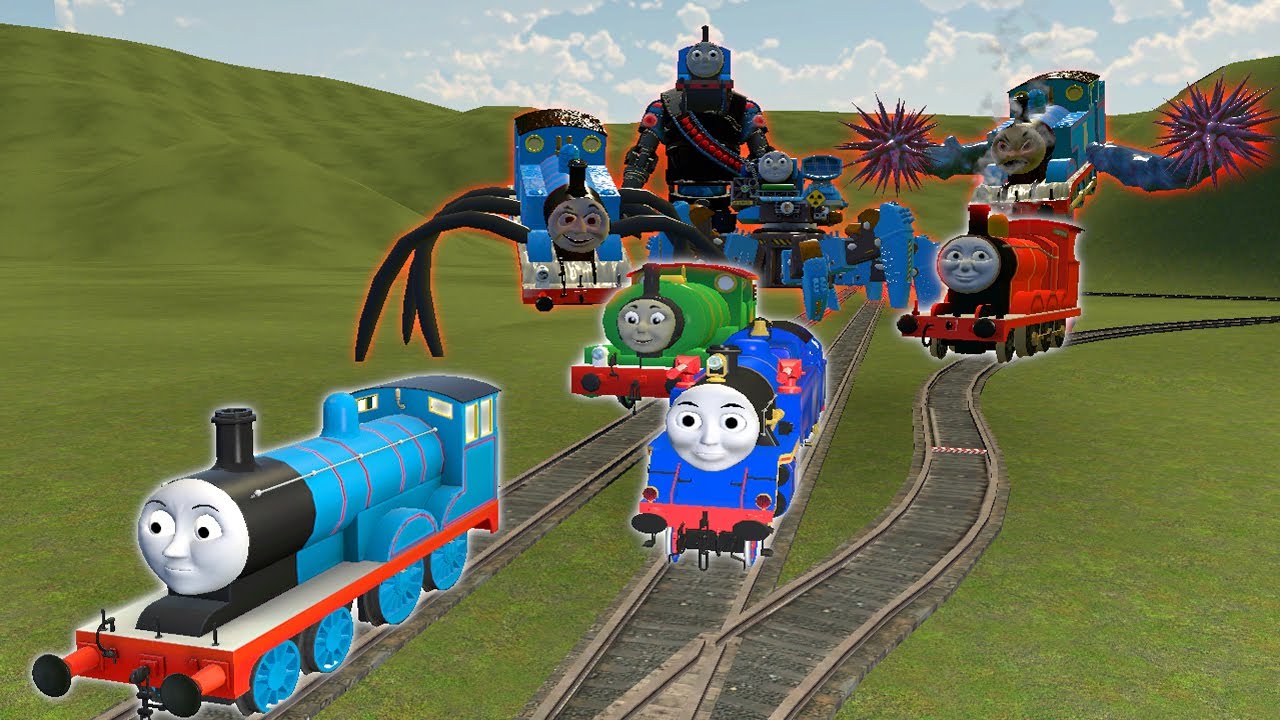 All New Thomas The Train And Friends Family in Railway - Garry's Mod ...