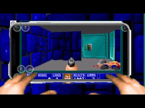 Wolfenstein 3d on iOS is kinda bad #wolfenstein3d - YouTube
