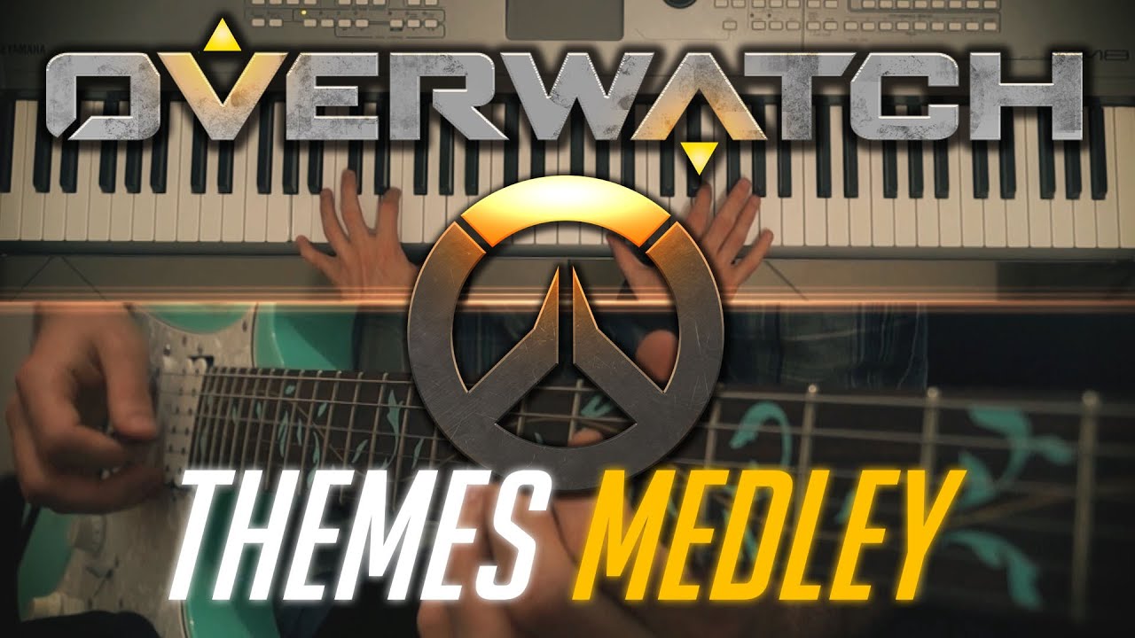 Overwatch song - Guitar and Piano cover. - YouTube