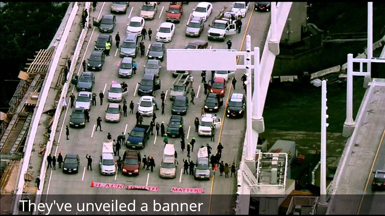 Bay Bridge MLK Day Protest - YouTube
