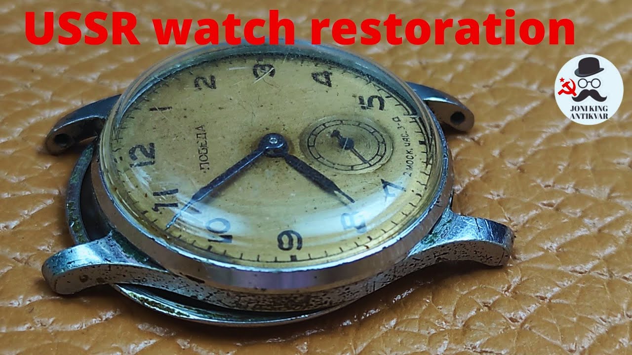Restoration of vintage watches of the USSR in 1955 - YouTube