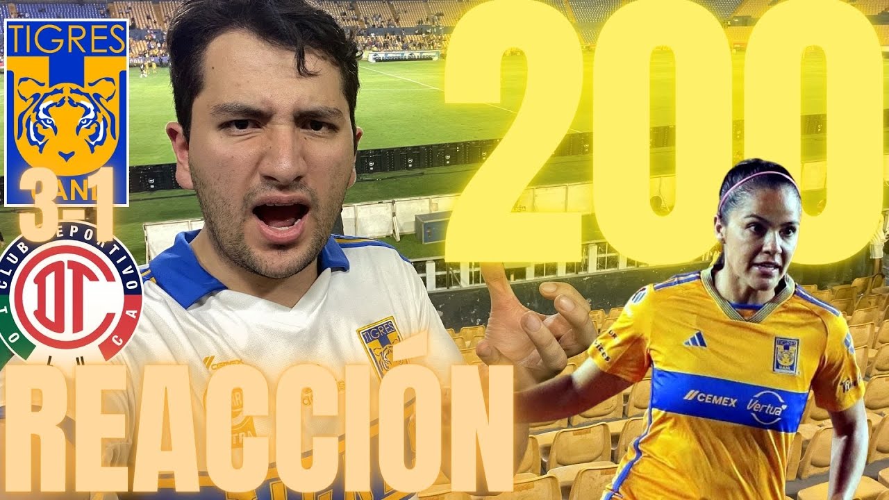 ¡REACCION EN EL ESTADIO! | ¡200 PARTIDOS DE LA MURALLA FERRAL! | TIGRES ...