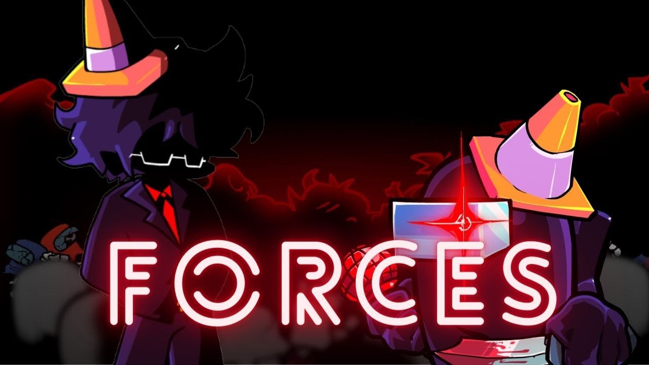 【FNF】Forces But Black Impostor Human And Black Impostor Sing It!! - YouTube