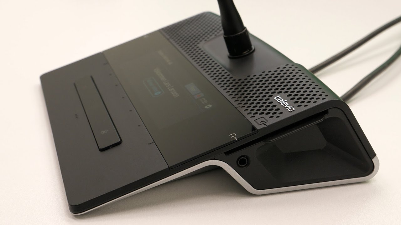 Televic Confidea Flex - YouTube