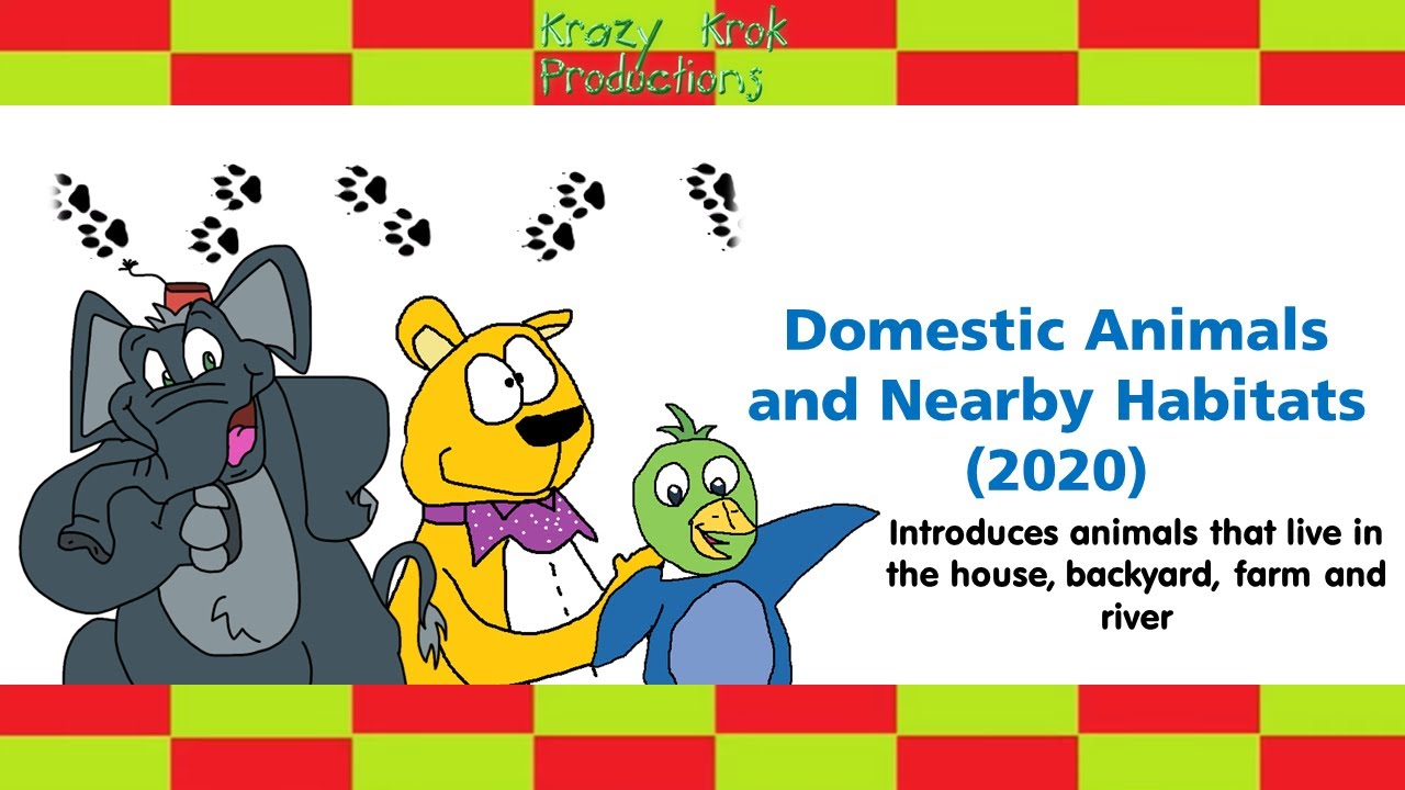 Krazy Krok Productions - Learning Domestic Animals (2020) - Animal ...