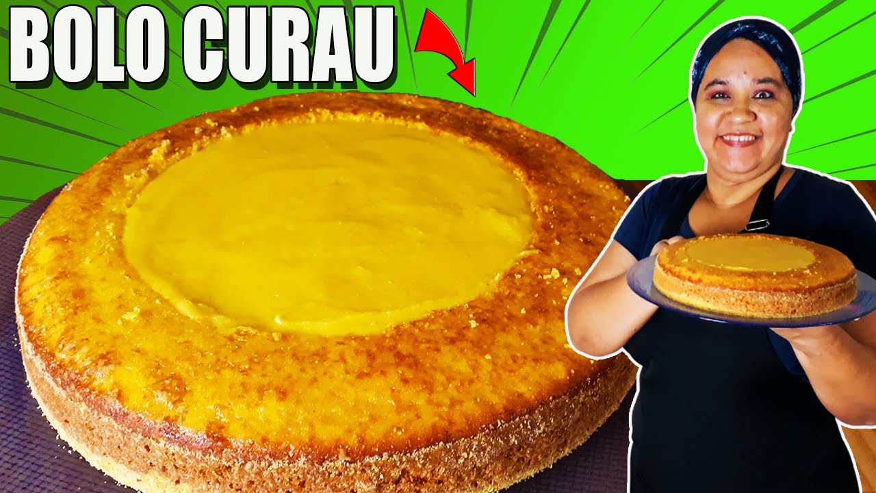 Bolo Curau ou Curau no Bolo? Receita Incrível ! com (MILHO DE LATINHA ...