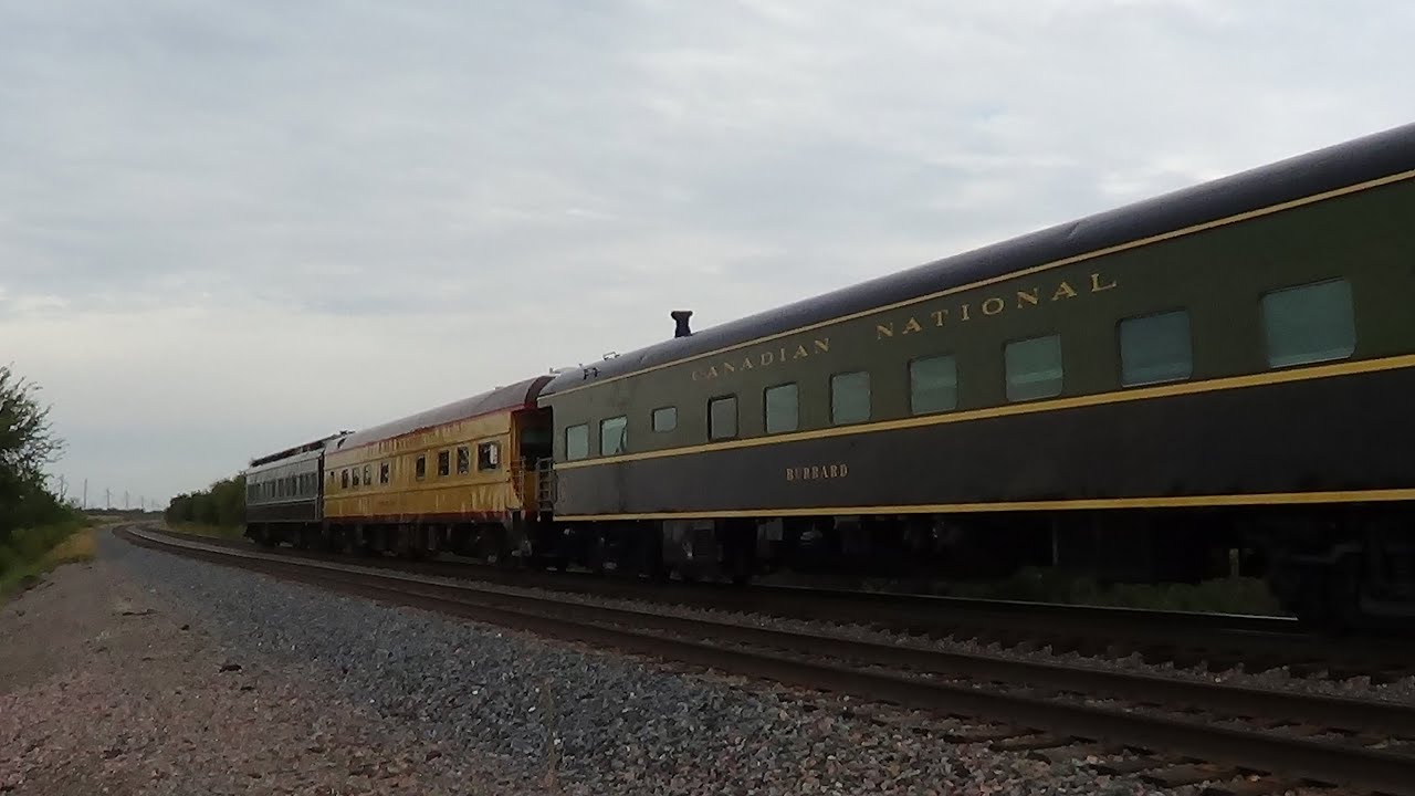 California Zephyr with Three Private Cars - YouTube
