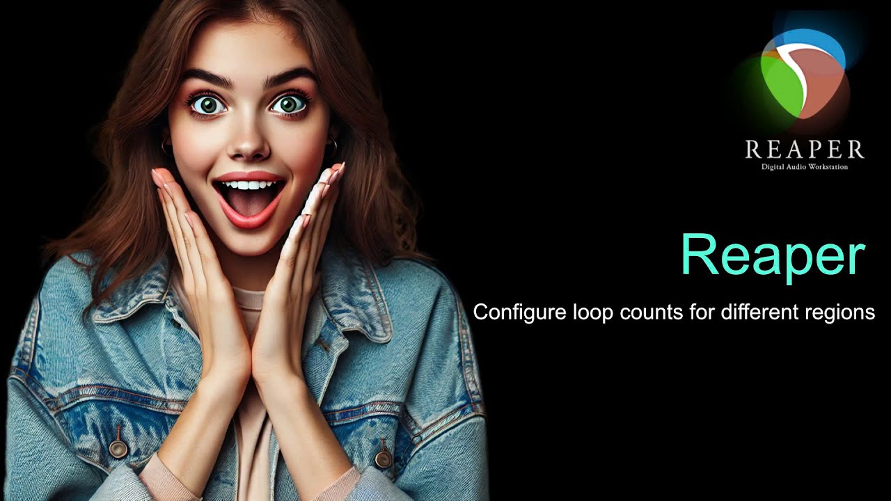 Reaper Region Playlist - Flexible region loop count #Reaper #daw - YouTube