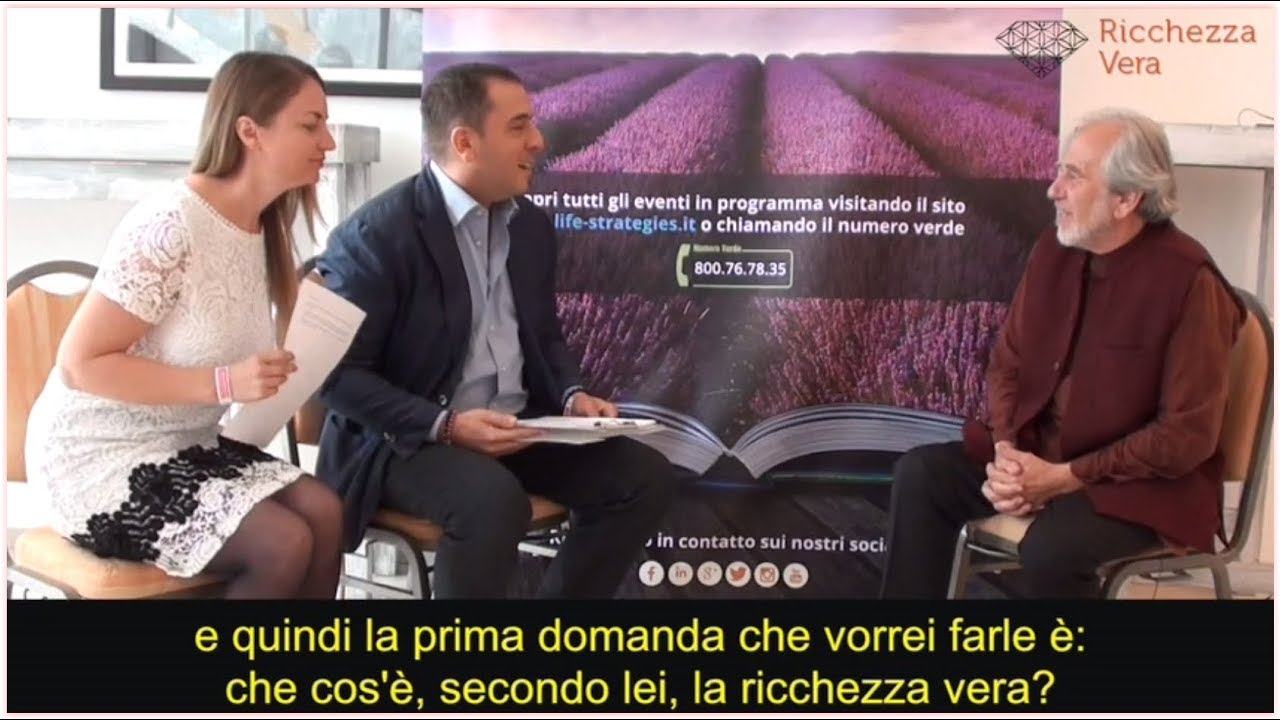 Bruce Lipton Intervistato da Josè Scafarelli Cos'è la Ricchezza Vera ...